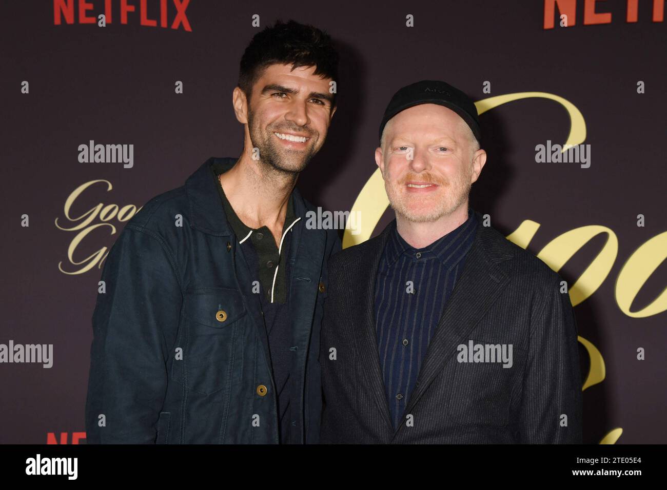 LOS ANGELES, CA - DECEMBER 19: Justin Mikita and Jesse Tyler Ferguson ...
