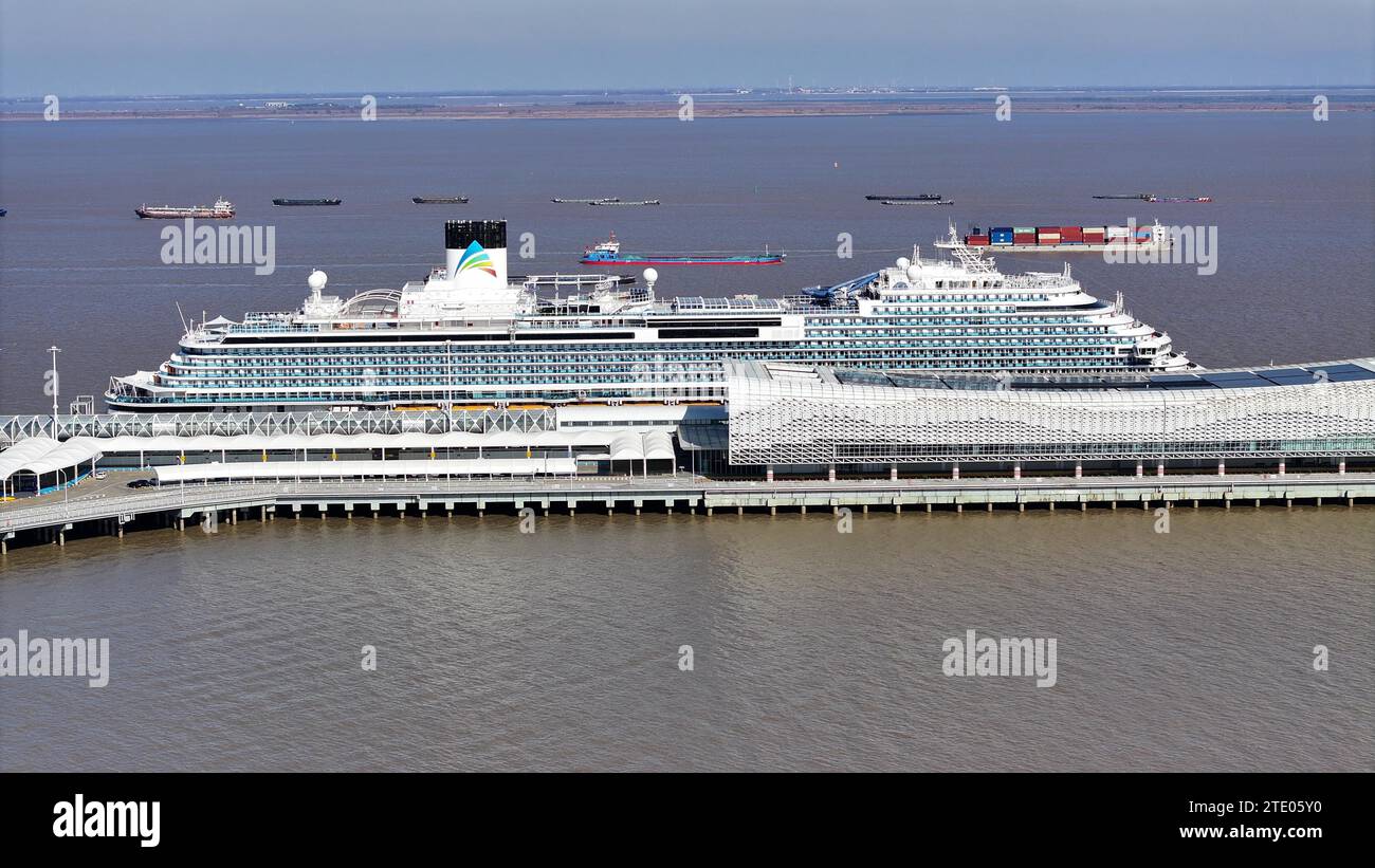 Aerial photo shows the Adora Magic City, China's first domestically ...