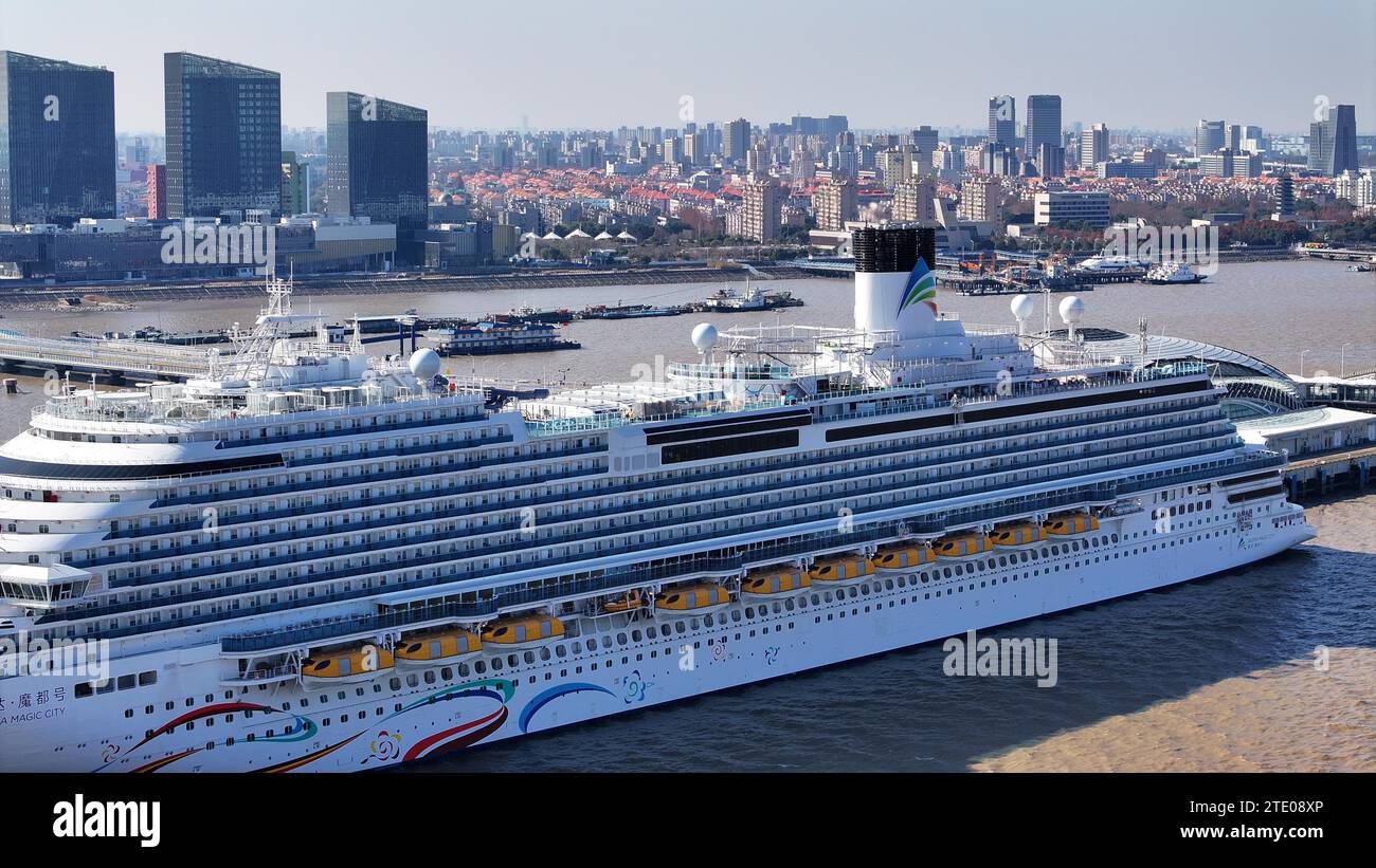 Aerial photo shows the Adora Magic City, China's first domestically ...