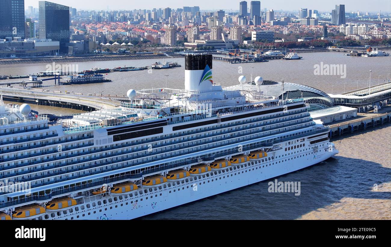 Aerial photo shows the Adora Magic City, China's first domestically ...