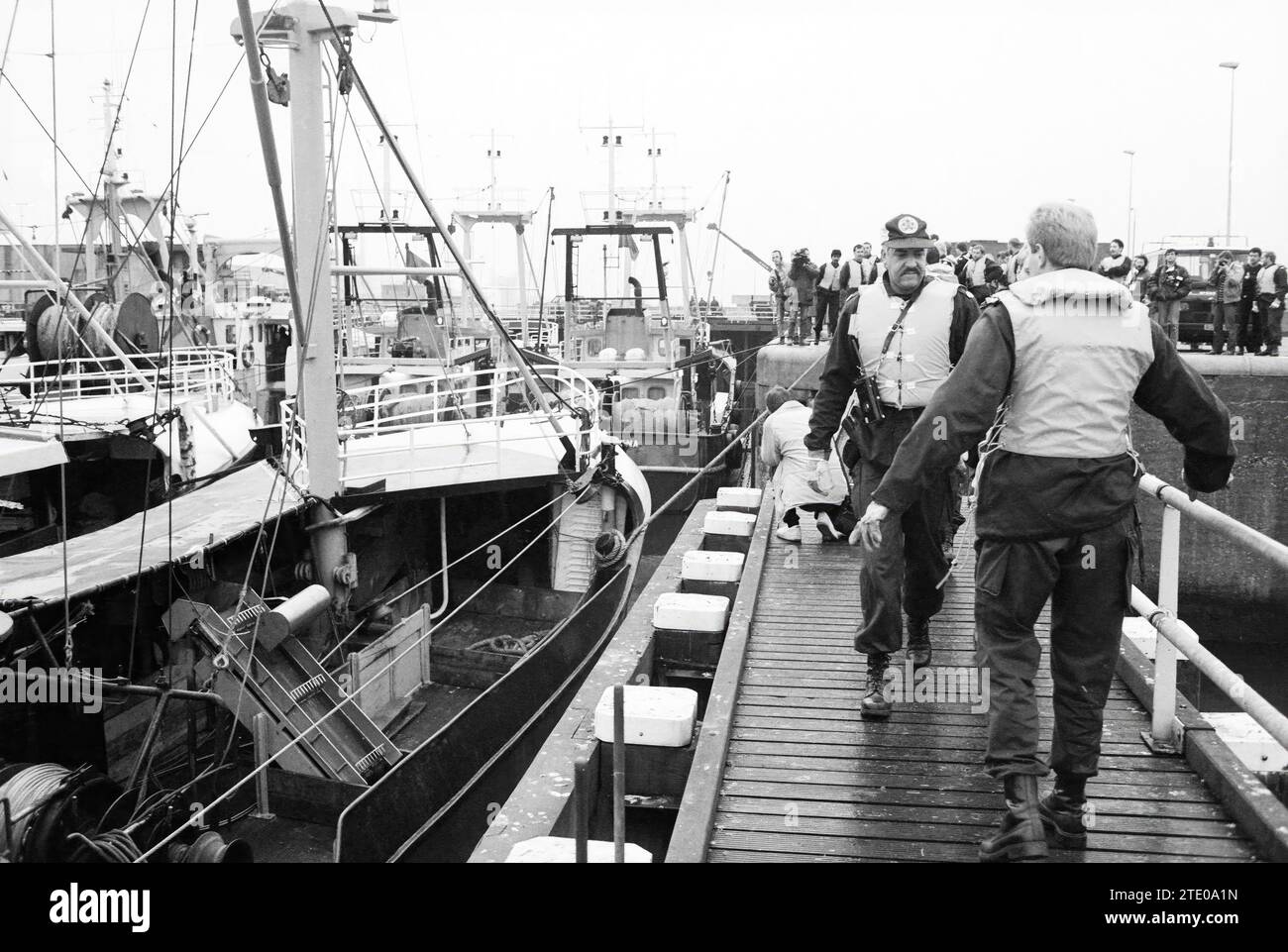 Blockade fishing vessels hi-res stock photography and images - Alamy