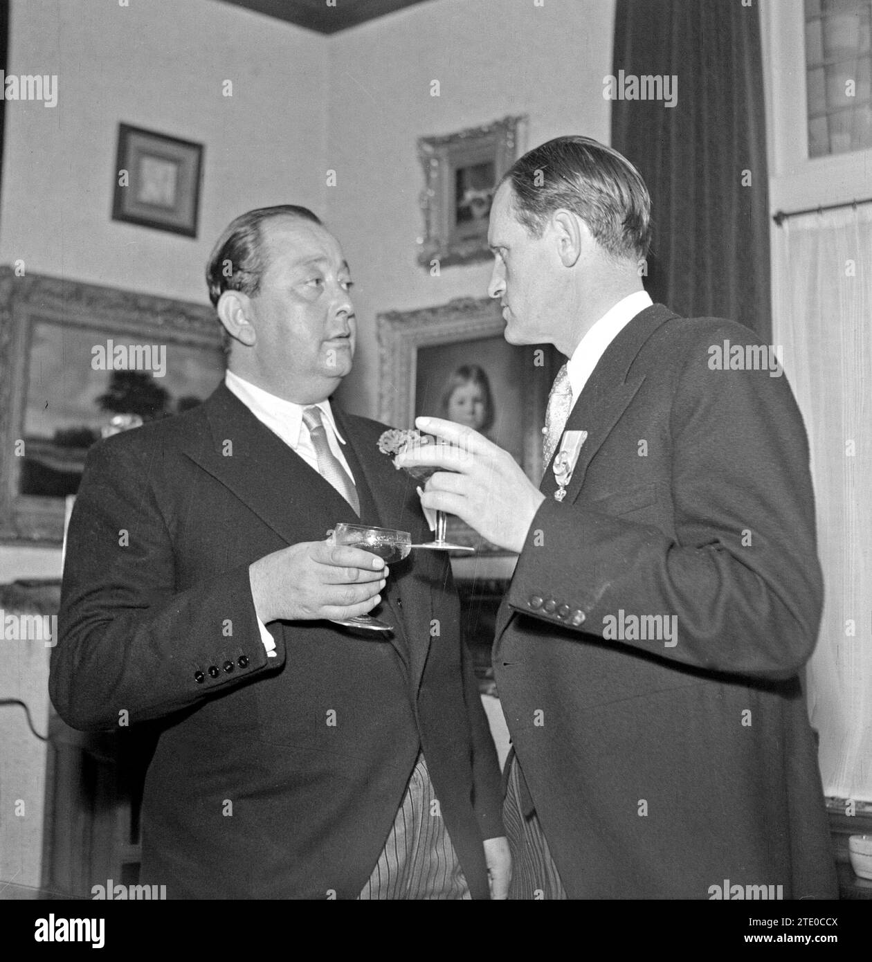Factory directors Jan (left) and brother Albert van Abbe in ...
