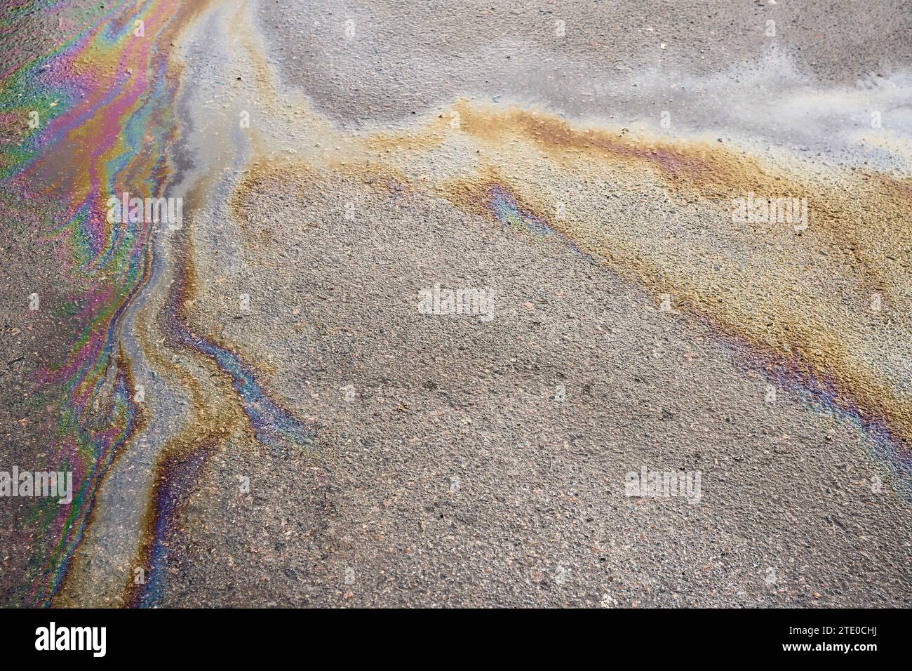 Oily road hi-res stock photography and images - Alamy