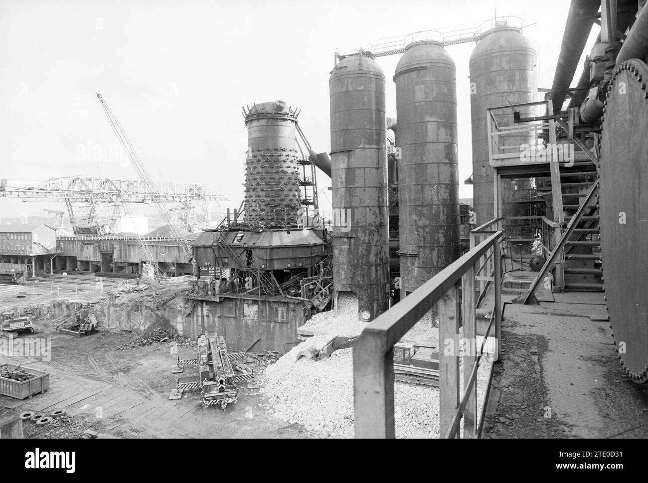 Demolition/demolition Blast furnace 3, 17-10-1991, Whizgle News from ...
