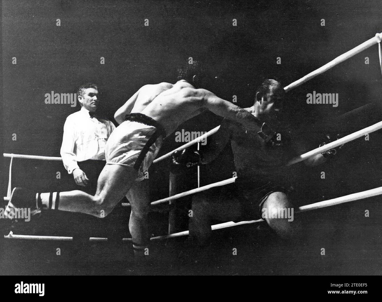 Madrid. 04/03/1970. José Manuel Ibar "Urtain", European heavyweight ...