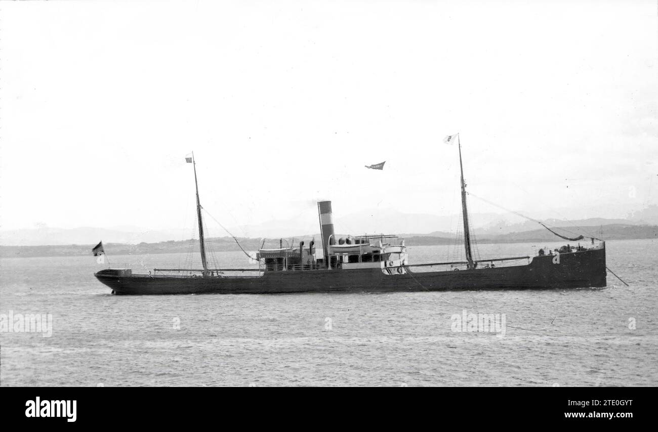07/31/1915. A lost Spanish ship. The merchant steamer "Peña Castillo ...