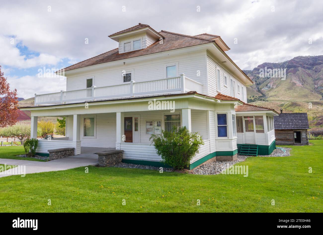 The James Cant Ranch at John Day Fossil Beds National Monument, Oregon ...