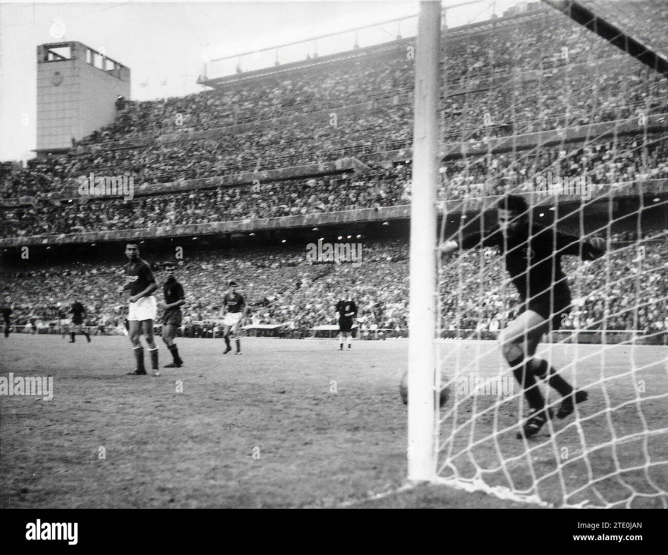 Madrid, 06/21/1964. Final of the European Football Championship between ...