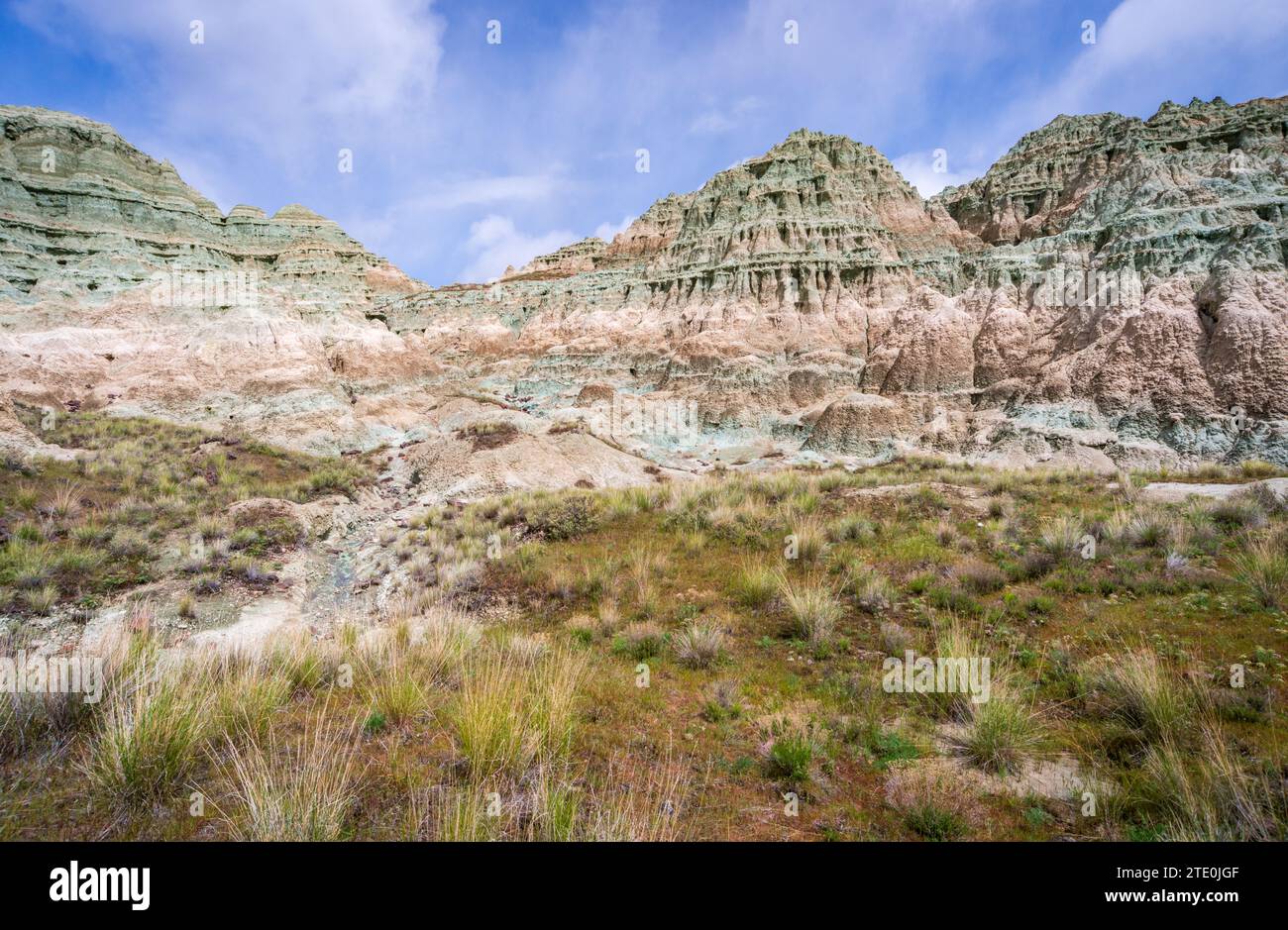 A Colorful Colorful Rock formation in Painted Hills Unit of John Day ...
