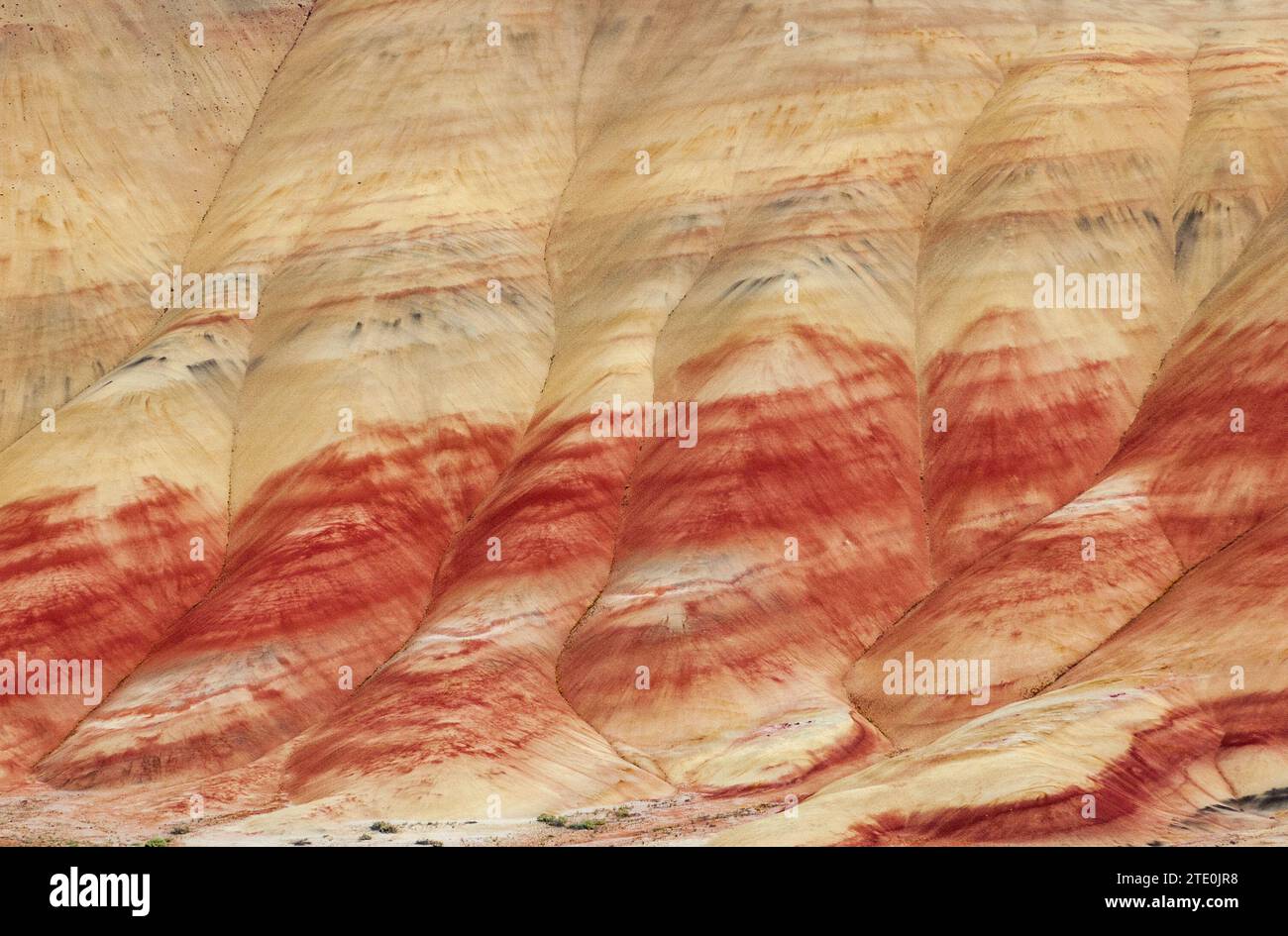 Painted Hills at John Day Fossil Beds National Monument Stock Photo - Alamy