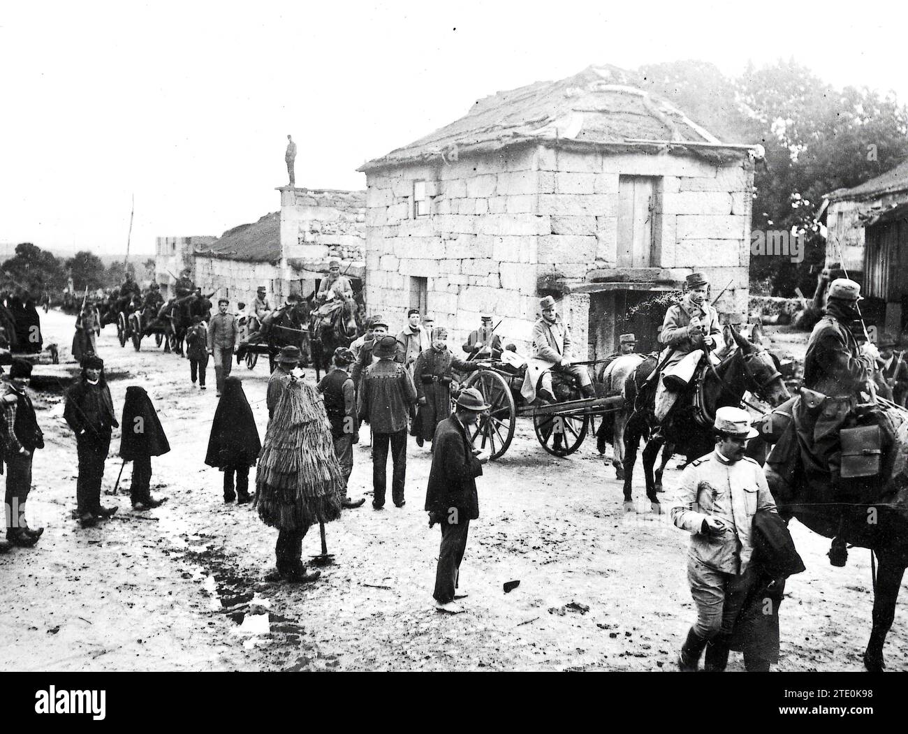 09/30/1911. From the Portuguese counterrevolution the Army Machine Guns ...