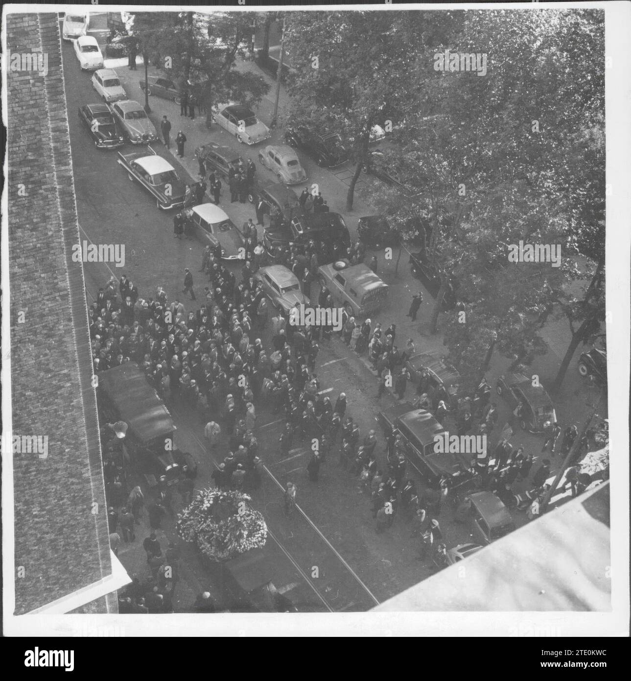 10/20/1961. Burial of the illustrious journalist and collaborator Mr ...