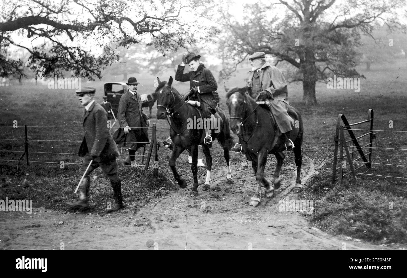 11/19/1909. The King of Portugal in London. Their Majesties Kings ...