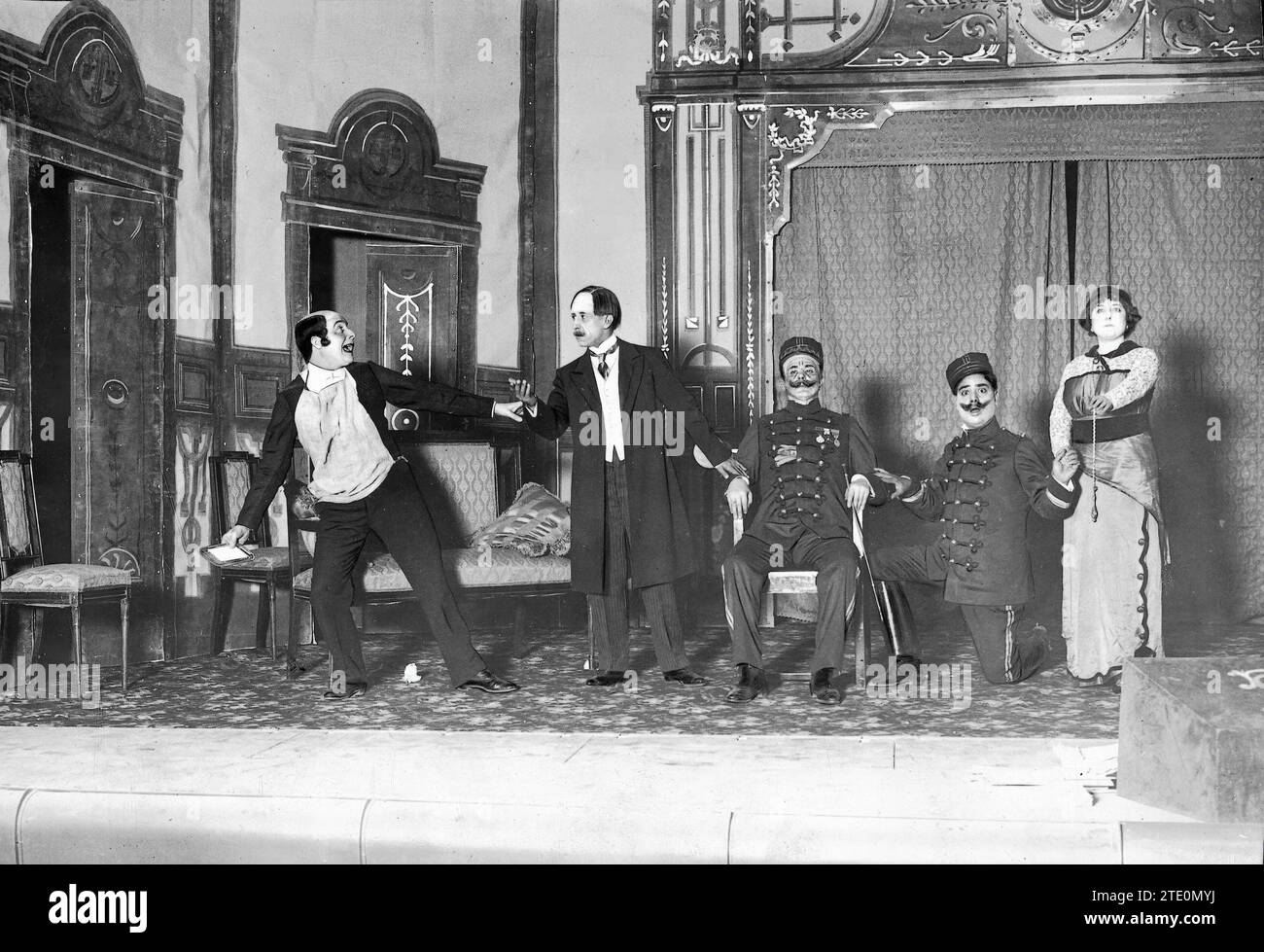 Madrid, September 1913. Inauguration and premiere at the Zarzuela. A ...