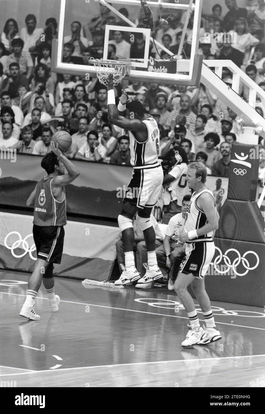 USA-Spain Match.- Barcelona 1992. Credit: Album / Archivo ABC / José ...