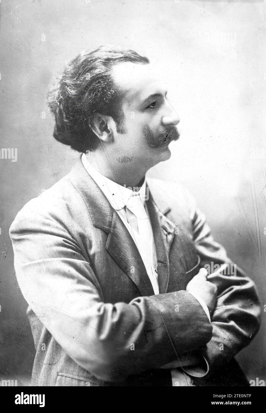 04/30/1913. Xavier Leroux, distinguished French composer, author of the ...