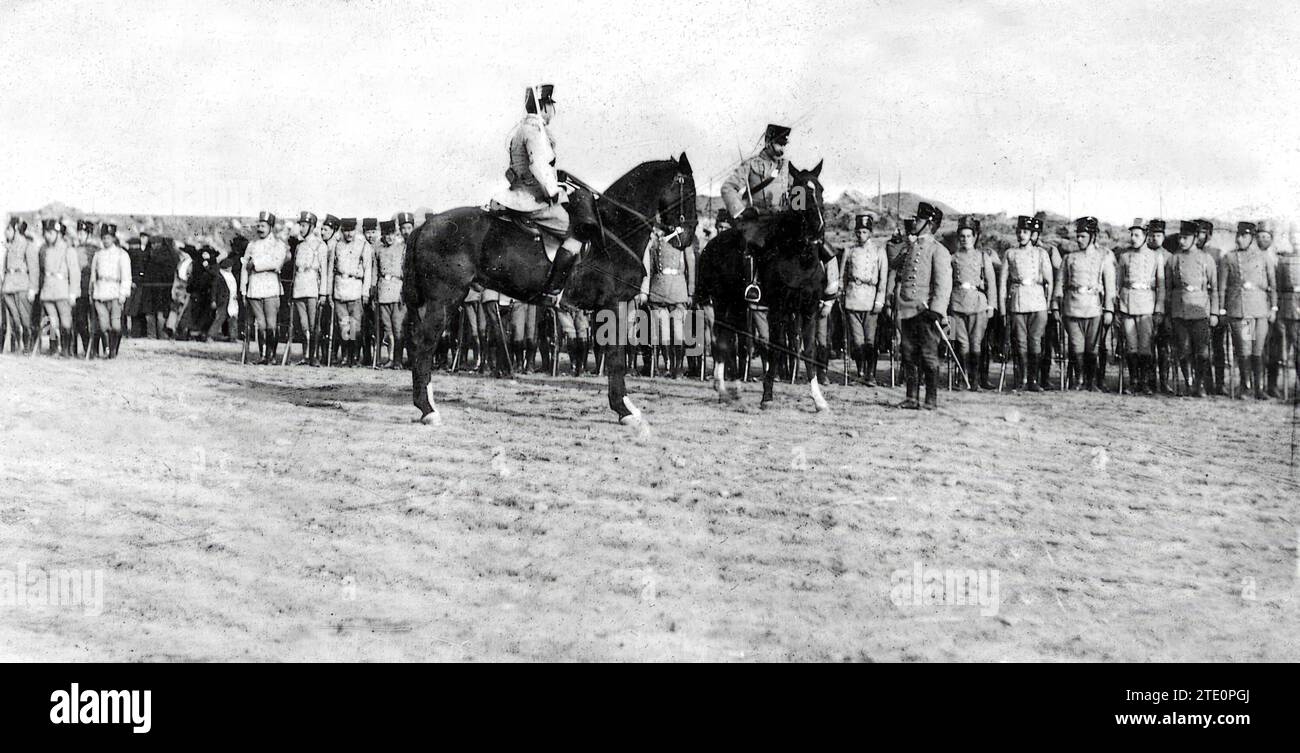 02/23/1913. In the camp of the Risen Lord (Ávila). The Students of the ...