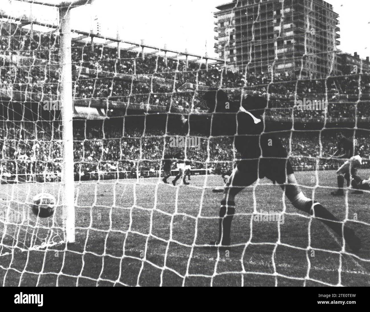 Madrid, 06/21/1964. Final of the European Cup played at the Santiago ...