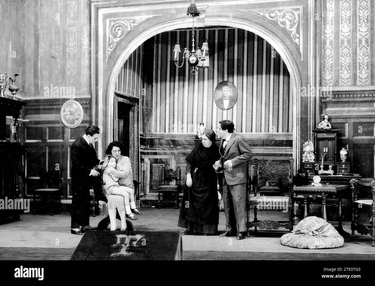 09/09/1926. Barcelona. At the Tivoli Theater. A scene from the third ...