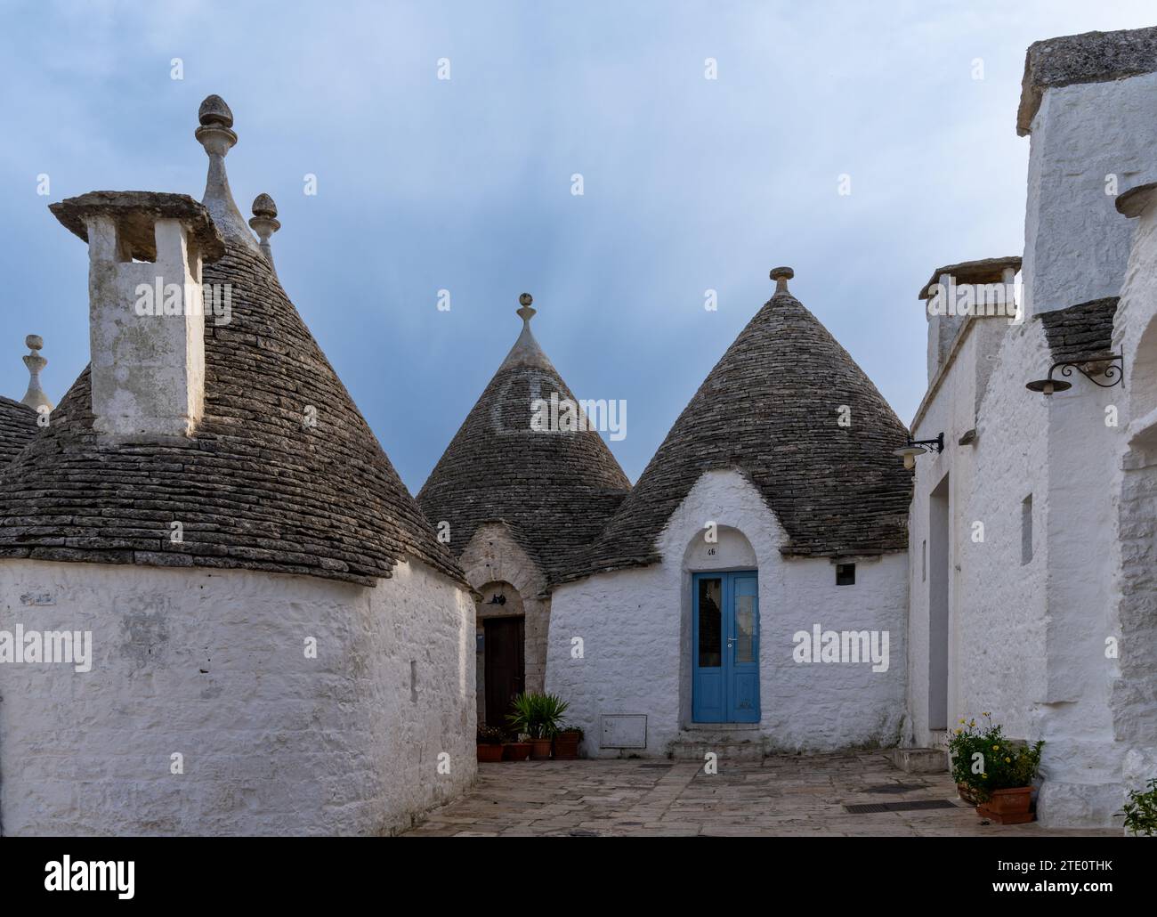 Alberobello, Italy - 2 December, 2023: typical Trulli homes in ...