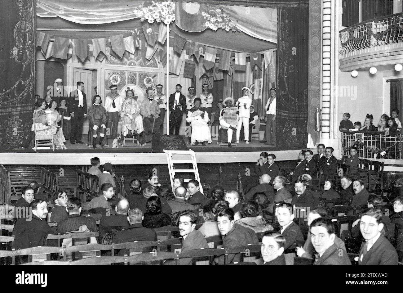 12/27/1918. Yesterday's premiere in Cervantes - appearance of the ...