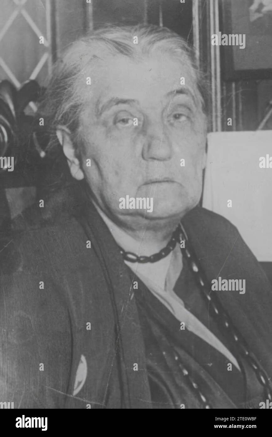 Juana Adams, Nobel Peace Prize winner in 1931 and Founder of the Hull ...