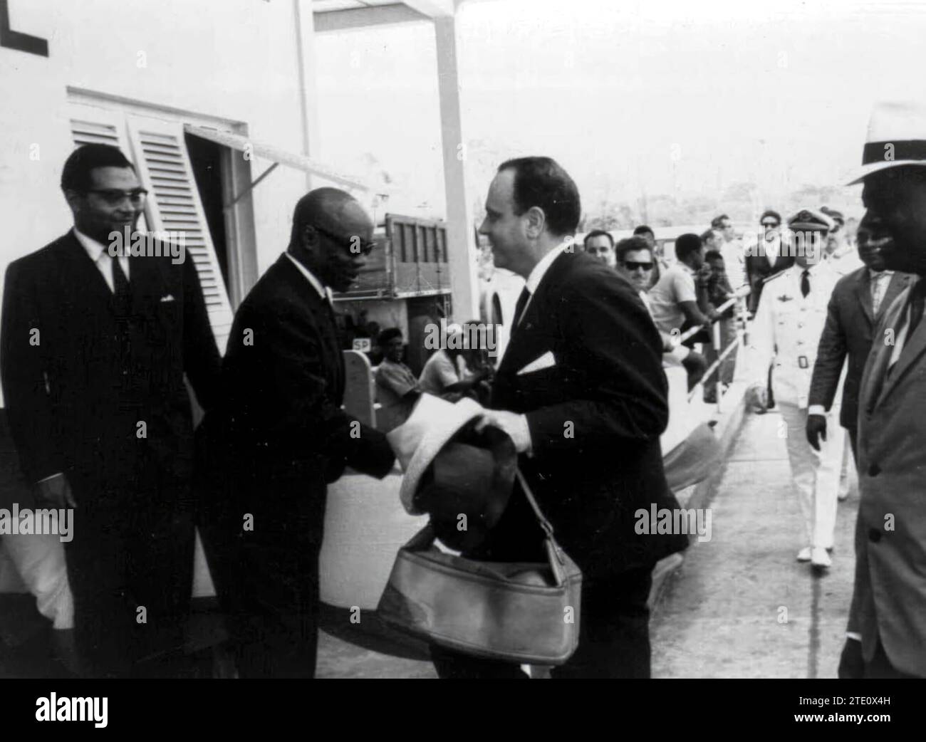 12/31/1965. Trip of the Minister of Information and Tourism Mr. Fraga ...