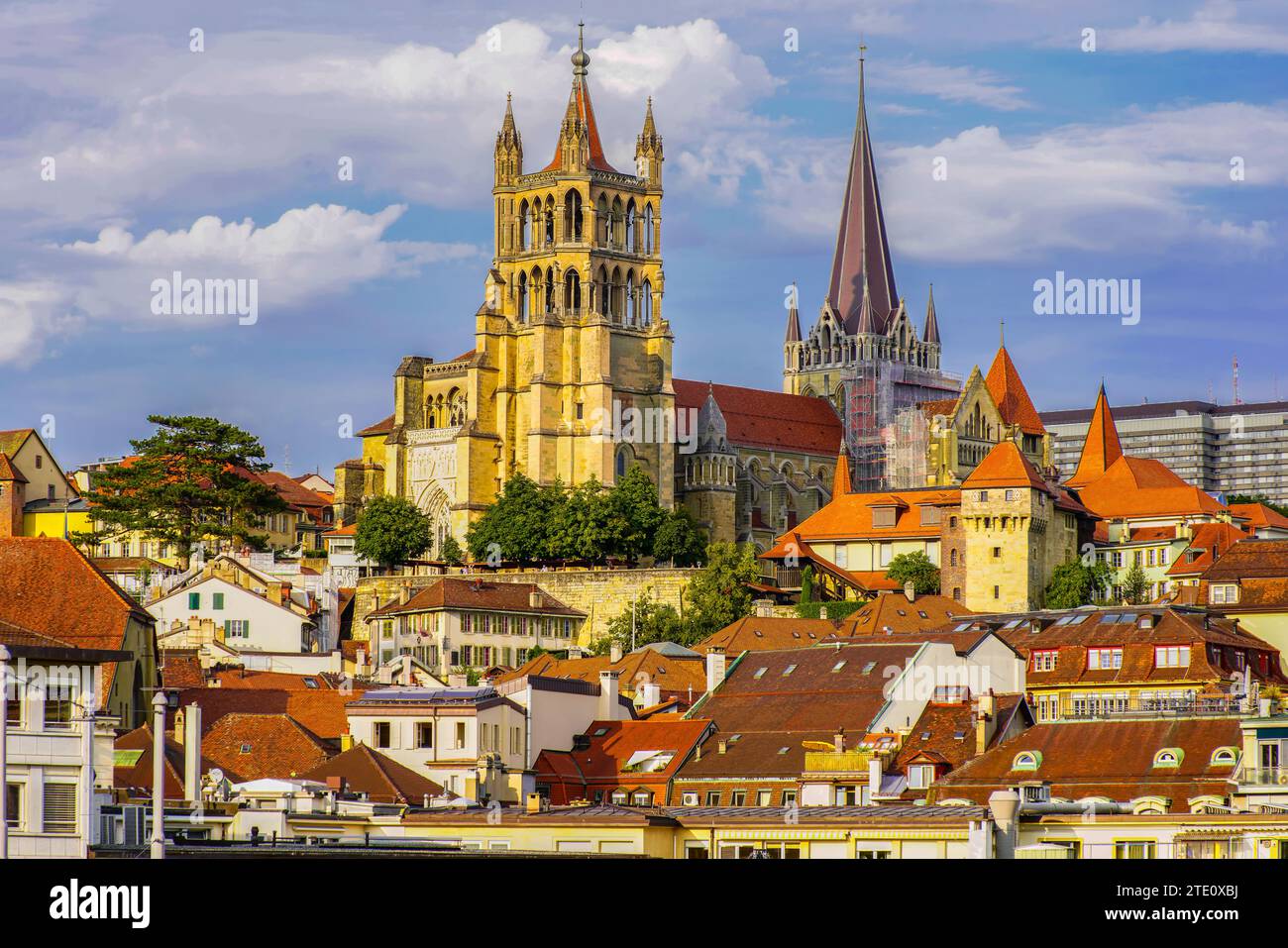 The Cathedral of Notre Dame of Lausanne is considered to be an ...