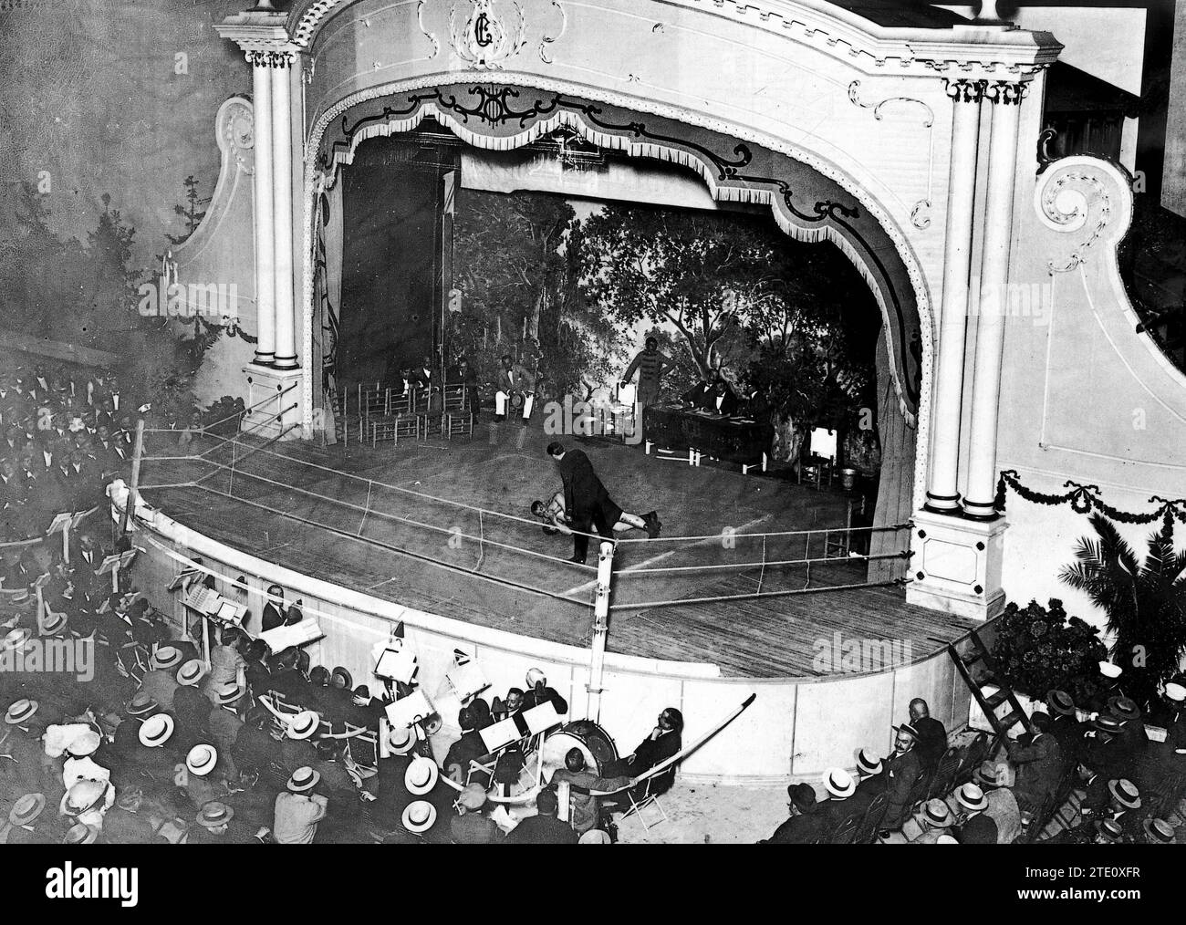 07/31/1913. The Greco-Roman wrestling championship in Madrid. An ...