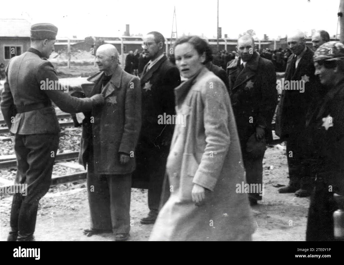 12/31/1940. Auschwitz: concentration camp in Poland. A Nazi doctor ...