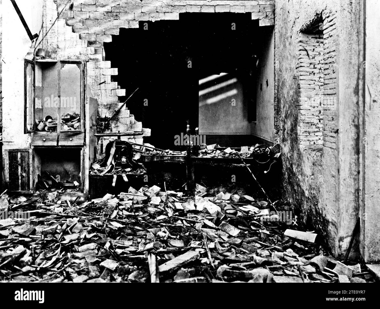 07/31/1912. The Catastrophe of Benifayó terrible fire of a Fireworks ...