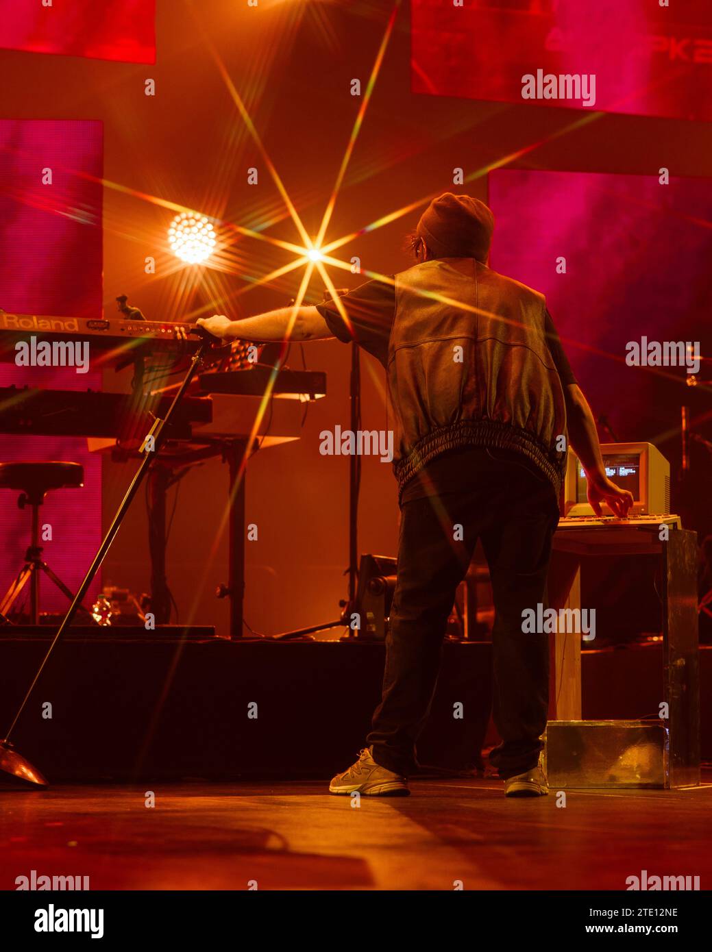 Milan, Italy, 19th December 2023. Italian indie pop singer Calcutta ...