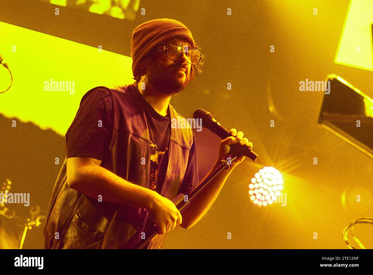 Milan, Italy, 19th December 2023. Italian indie pop singer Calcutta ...