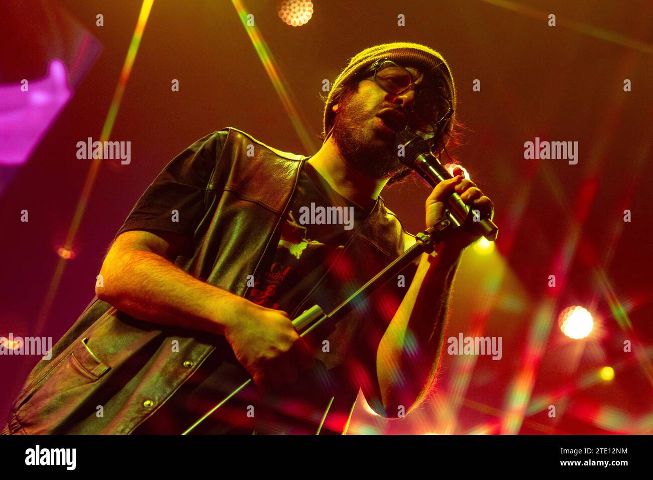 Milan, Italy, 19th December 2023. Italian indie pop singer Calcutta ...