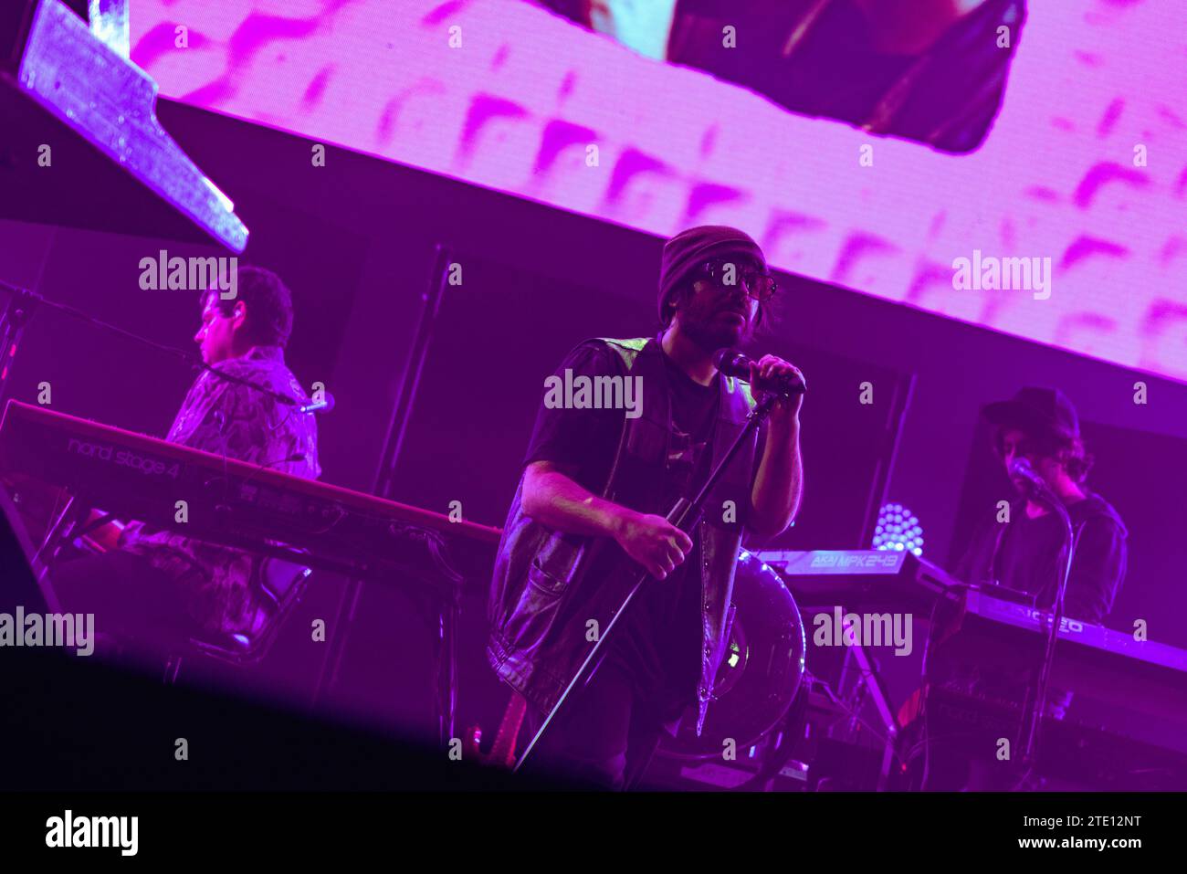 Milan, Italy, 19th December 2023. Italian indie pop singer Calcutta ...