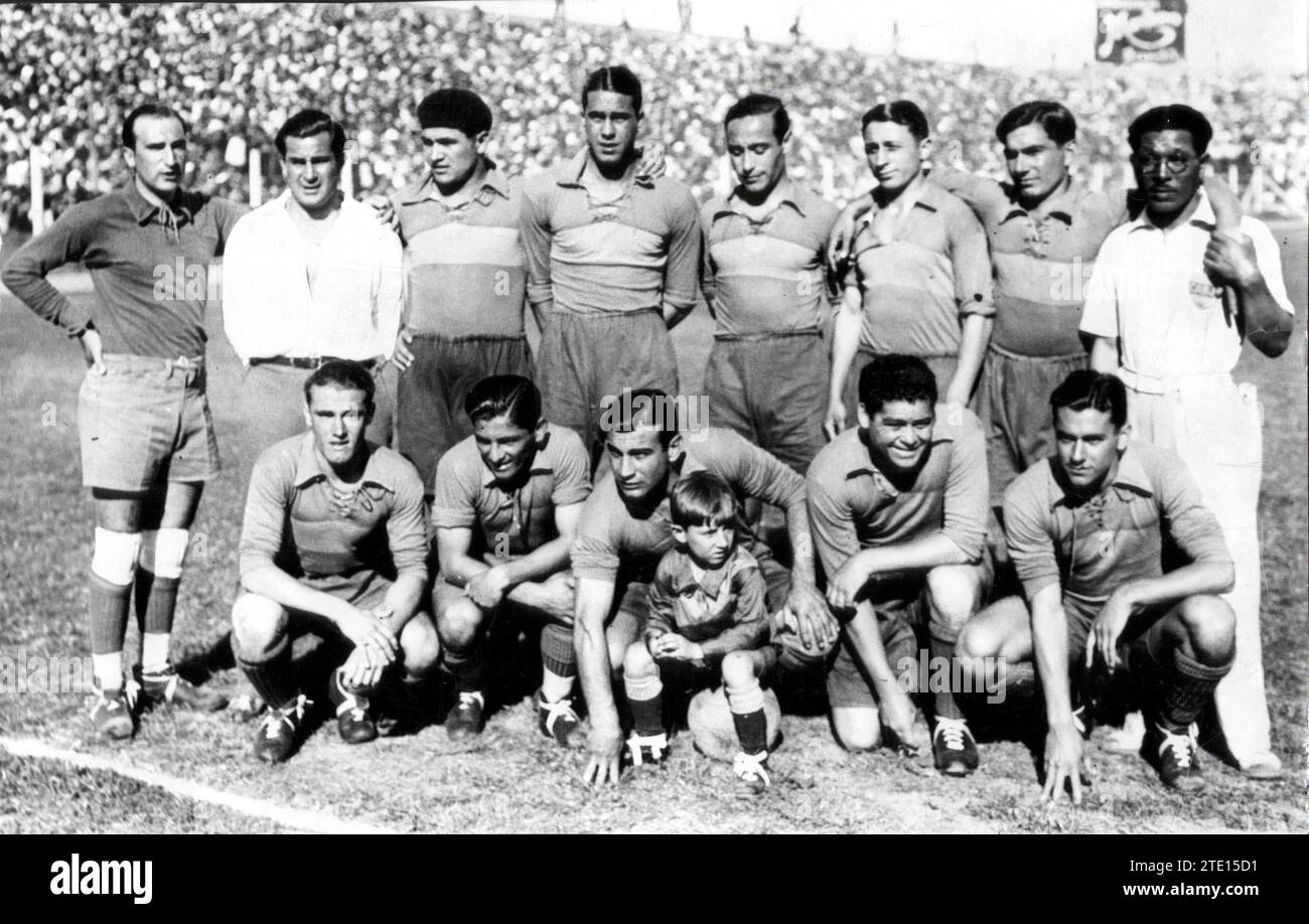 The Boca Juniors team that qualified second in the 1933 Argentine ...