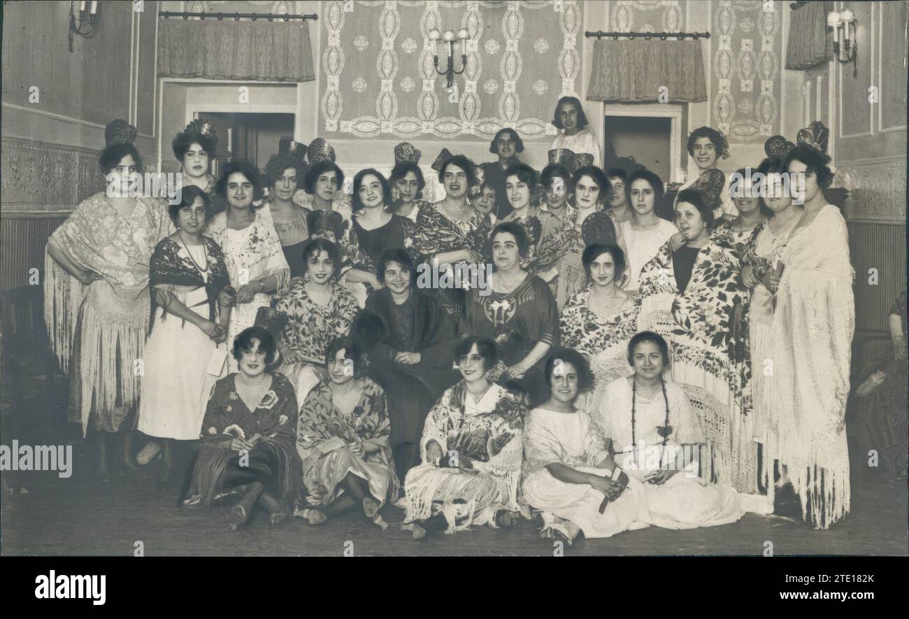 06/08/1919. Madrid. In the Rosales ideal. Intimate party offered by the ...