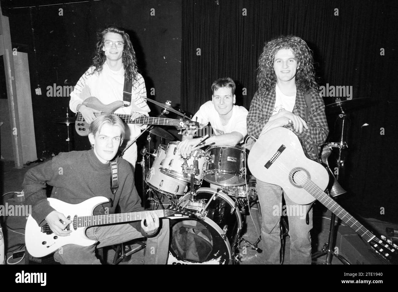 Pop group 'Hodge-Podge', Hoofddorp, The Netherlands, 11-11-1992 ...