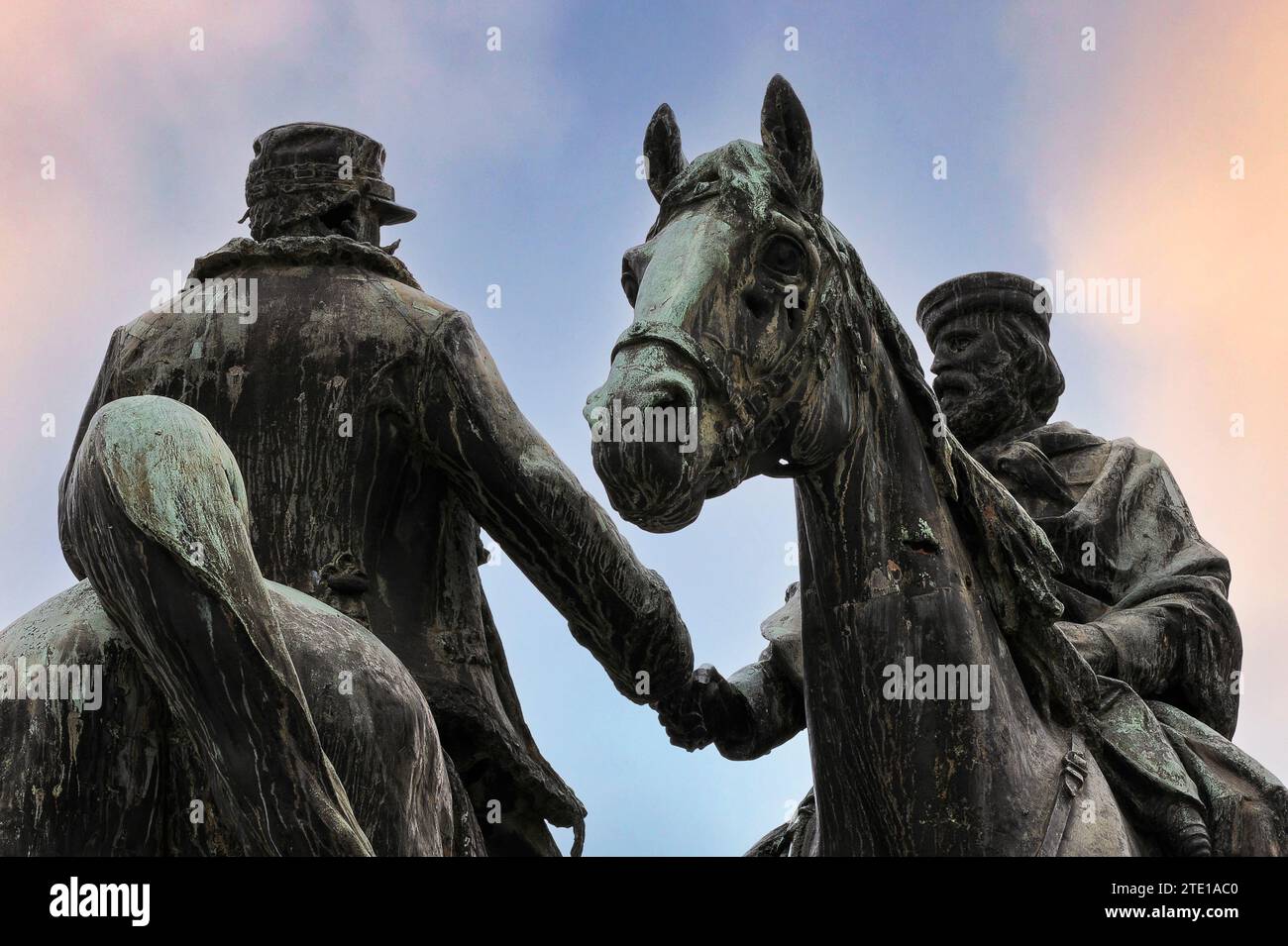 Meeting on 26 October 1860 which sealed the Unification of Italy ...