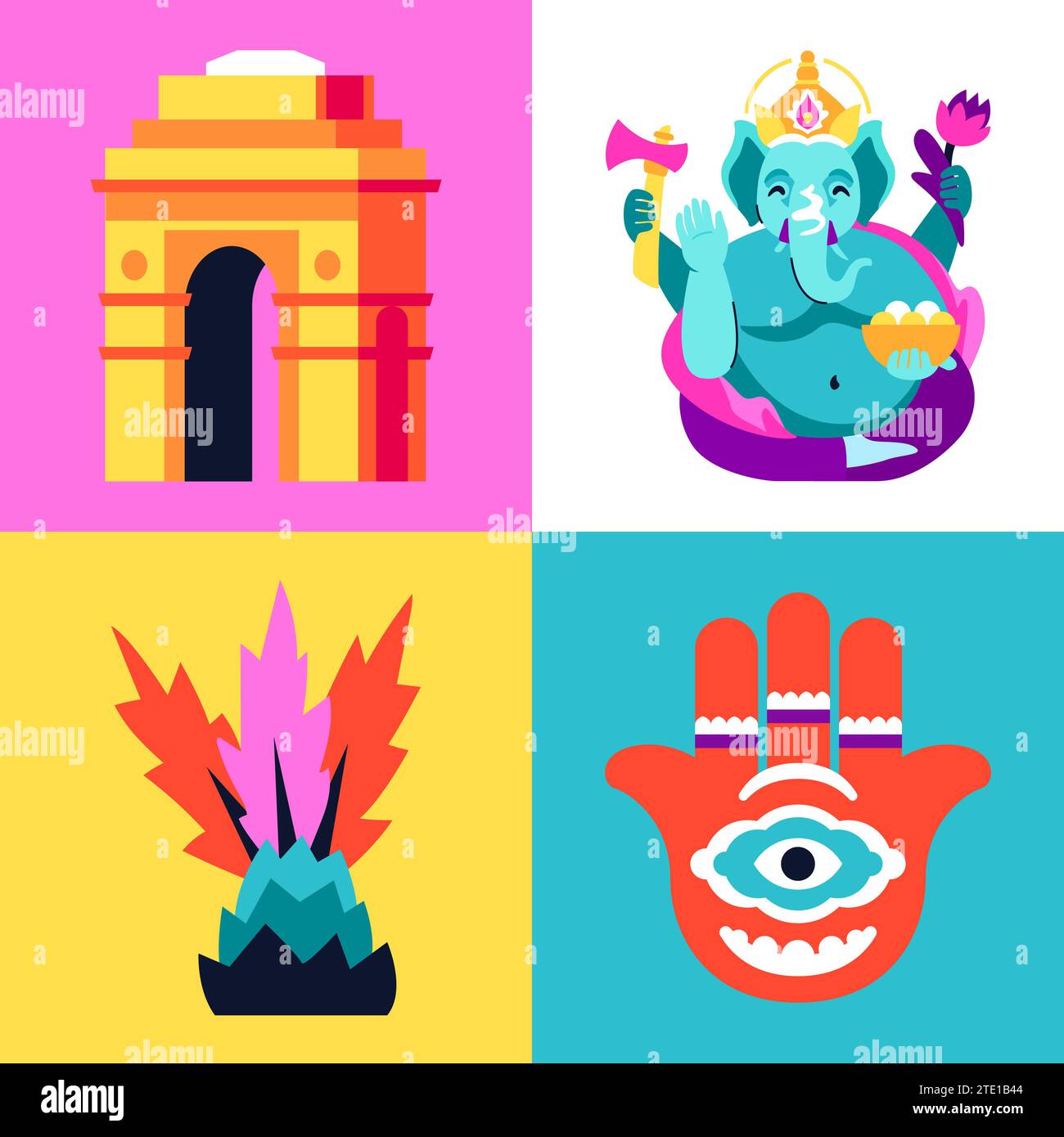 Ceremony gateway Stock Vector Images - Alamy