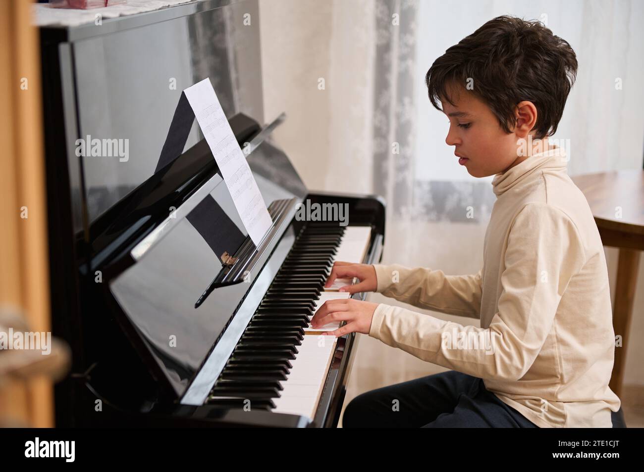 Authentic lifestyle portrait of a handsome multi ethnic teenage boy ...
