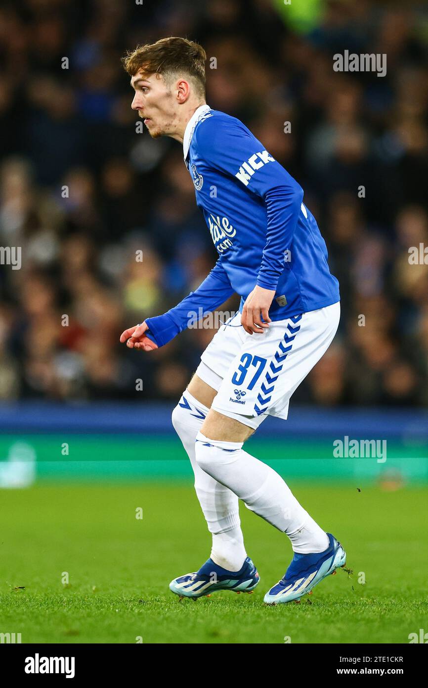 Liverpool, UK. 19th Dec, 2023. James Garner of Everton during the ...