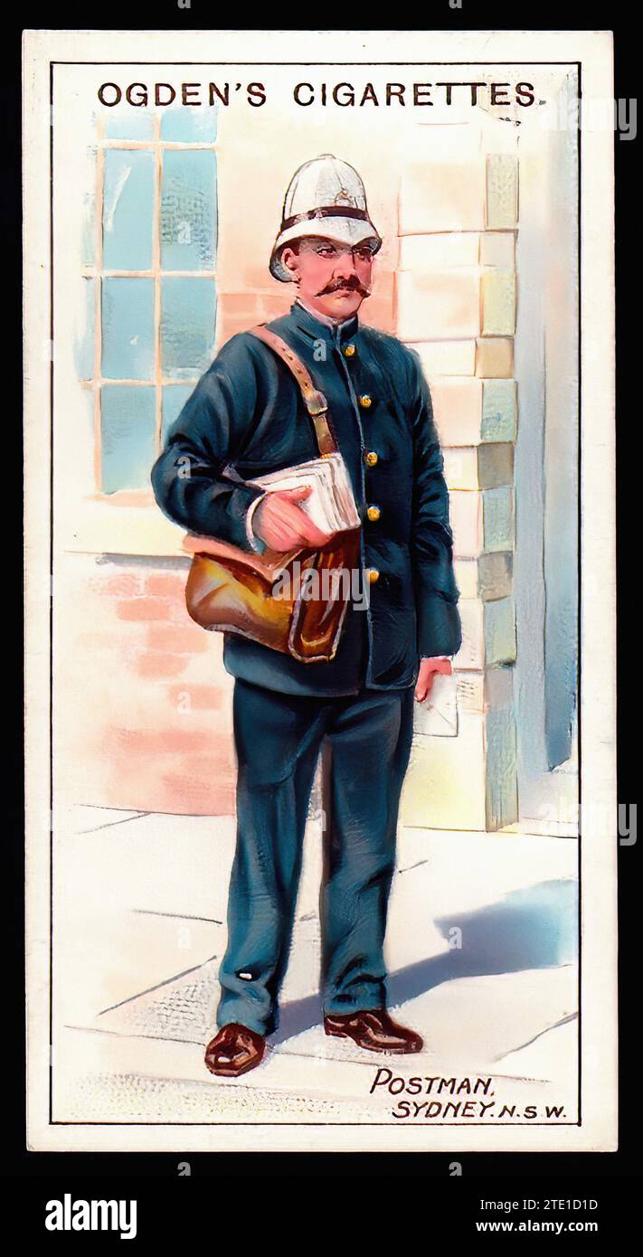 Australian postman hi-res stock photography and images - Alamy