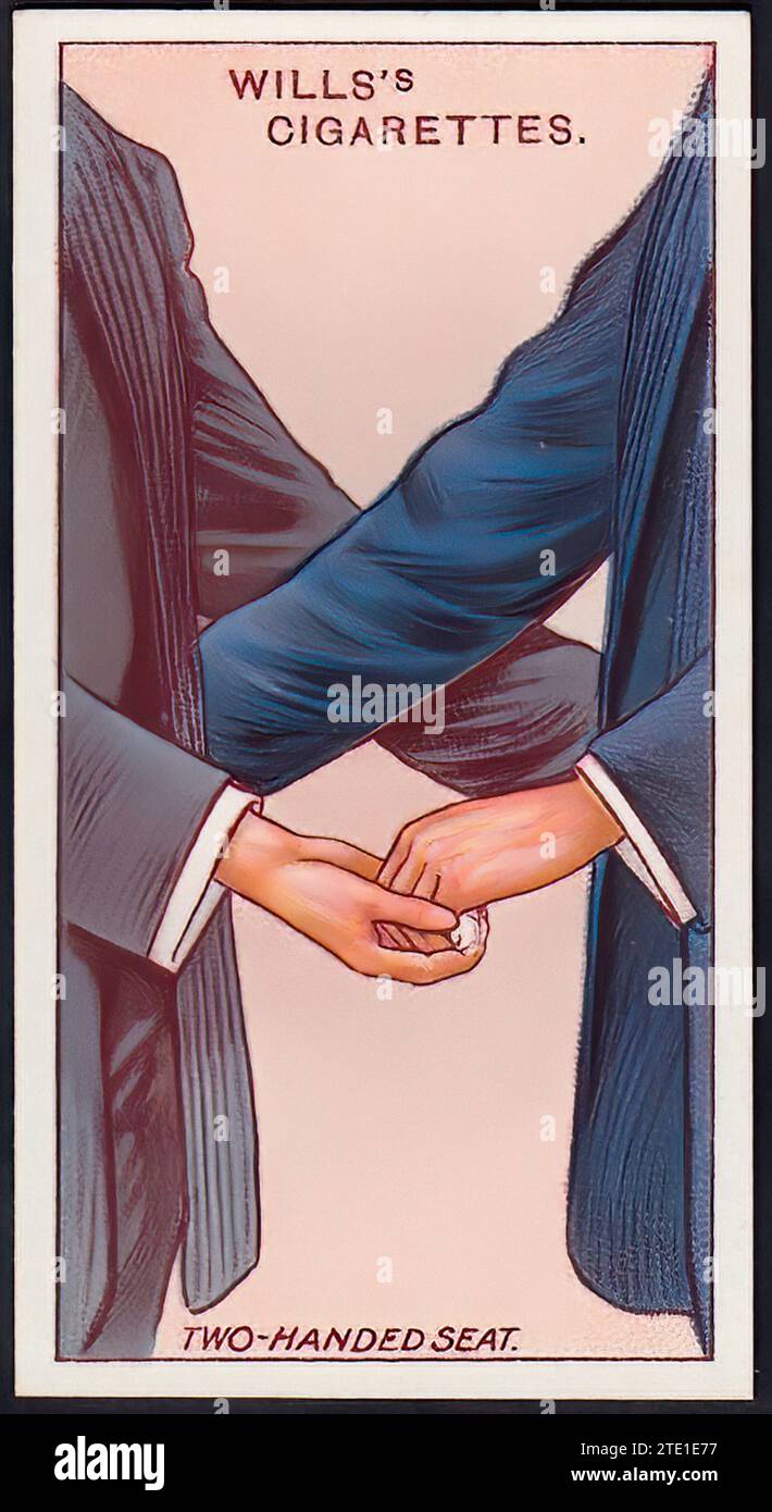 First Aid, Two Handed Seat - Vintage Cigarette Card Illustration Stock ...