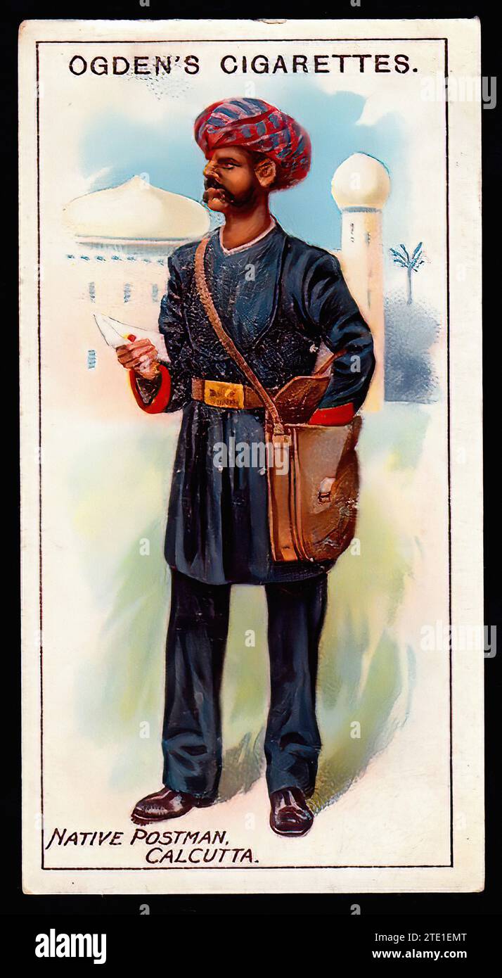 Indian postman hi-res stock photography and images - Alamy