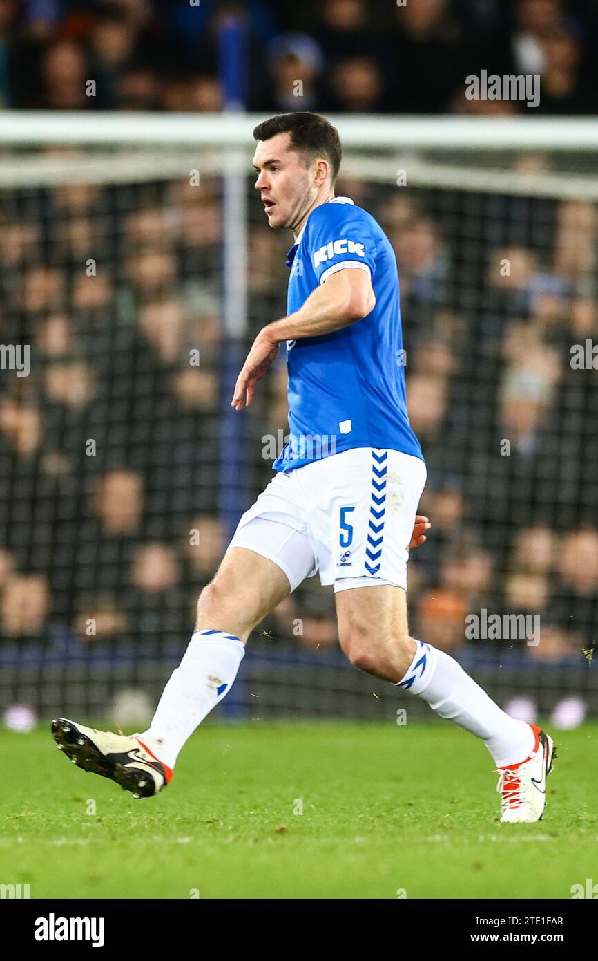 Liverpool, UK. 19th Dec, 2023. Michael Keane of Everton during the ...