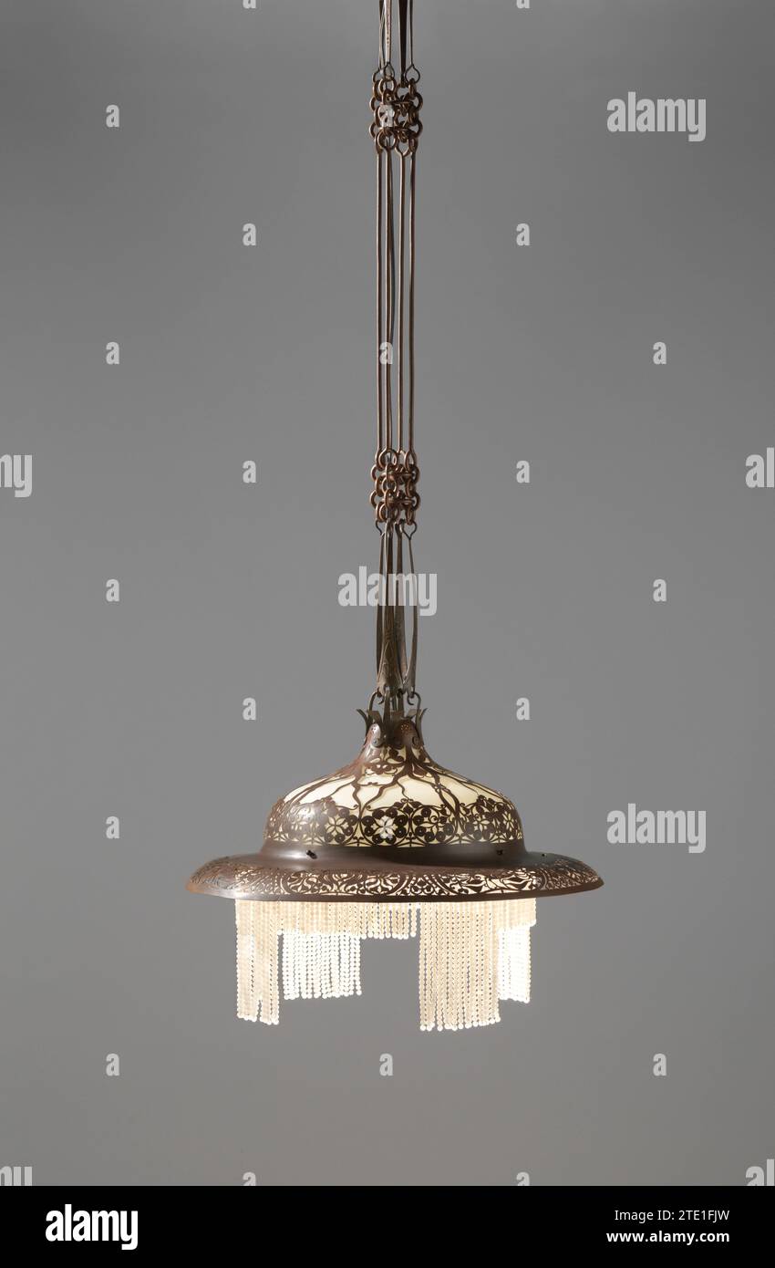 Chain of a copper hanging lamp, c. 1916 Chain of a copper hanging lamp ...