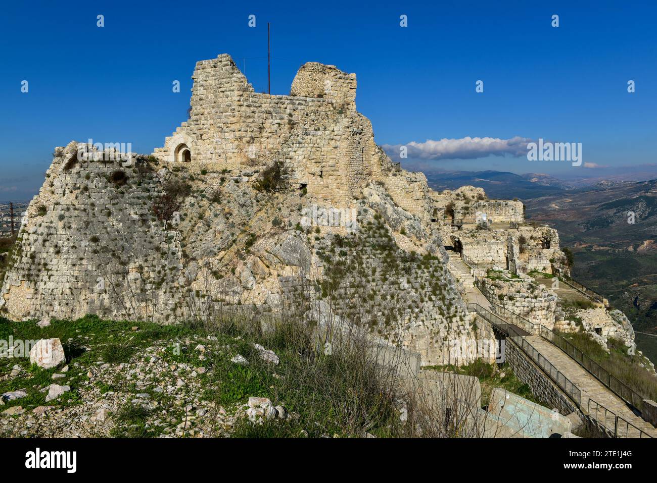 Crusader castle lebanon hi-res stock photography and images - Alamy