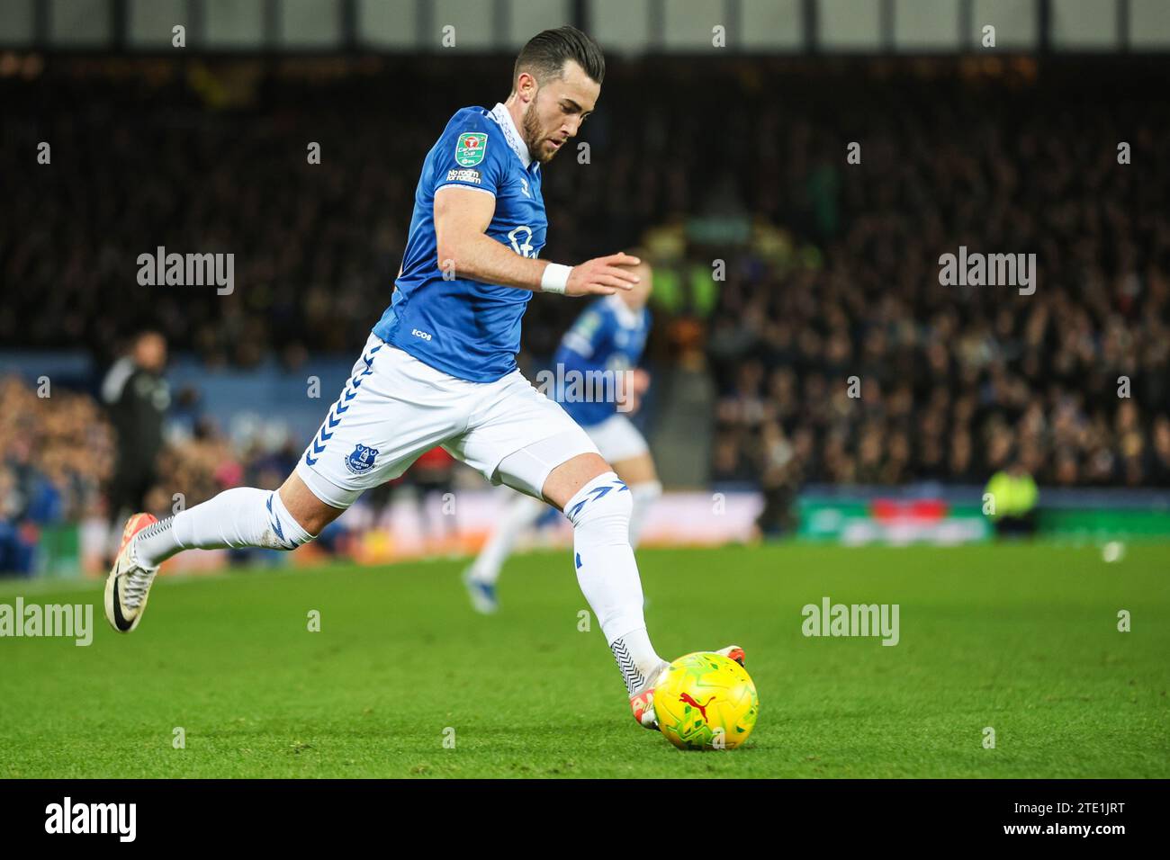 Liverpool, UK. 19th Dec, 2023. Jack Harrison of Everton during the ...