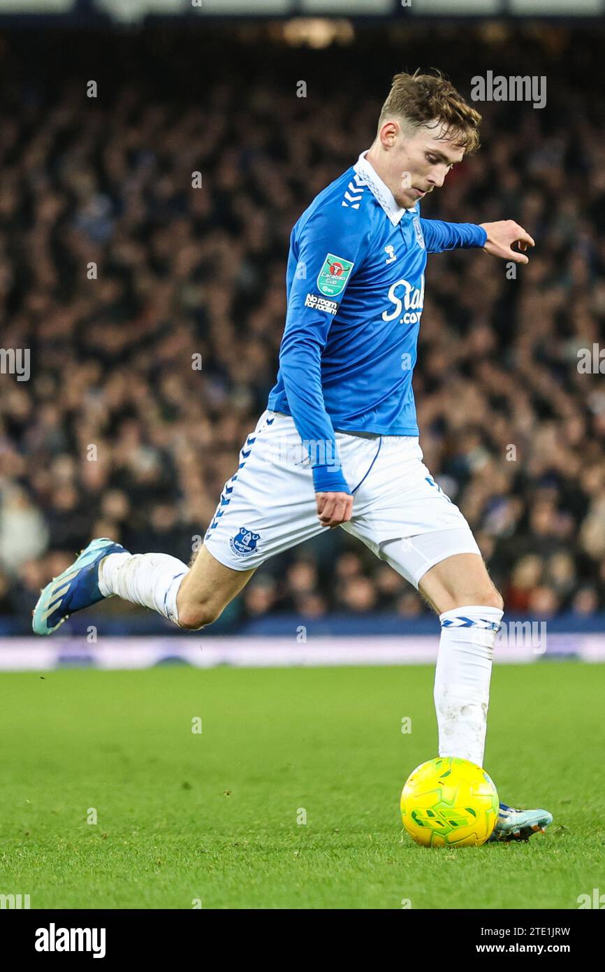 Liverpool, UK. 19th Dec, 2023. James Garner of Everton during the ...